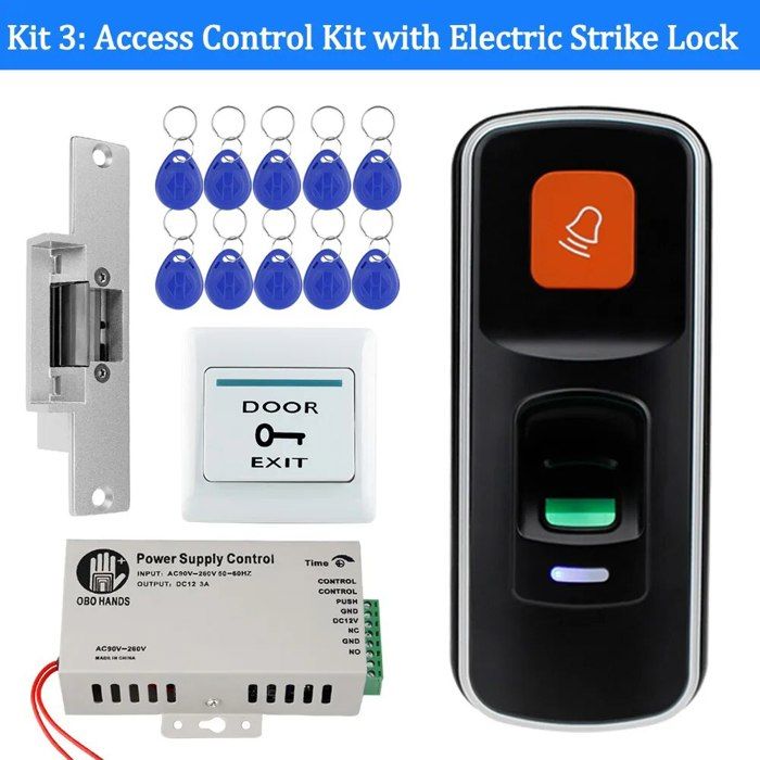 Système de contrôle d'accès RFID à empreintes digitales,contrôleur de ...