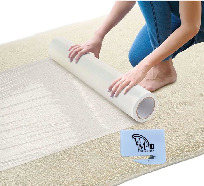 Rouleau de protection de sol autocollant de qualité supérieure 50 m x ...