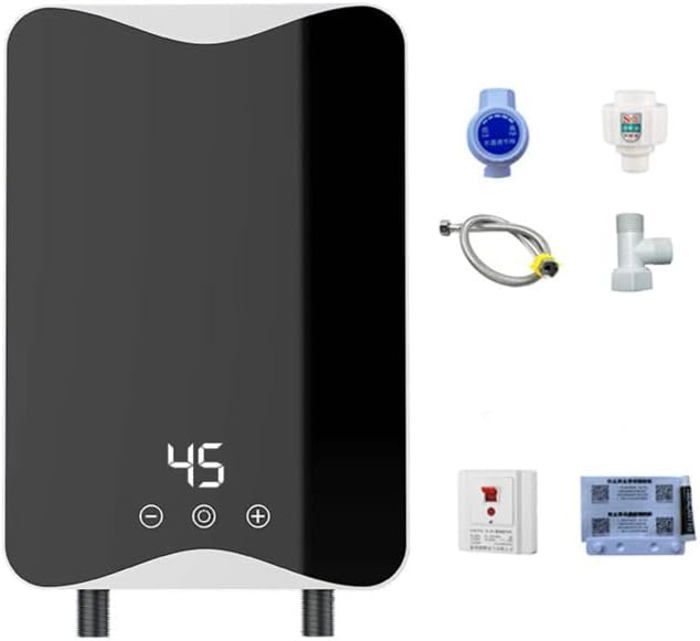 Mini Chauffe-Eau Instantané Électronique 220 V 5500 W Avec Chauffe-Eau Instantané Pour Salle De ...