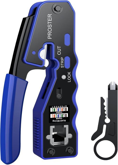 Pince à Sertir RJ45, Proster Kit d'Outils de Sertis RJ45 Pince à ...