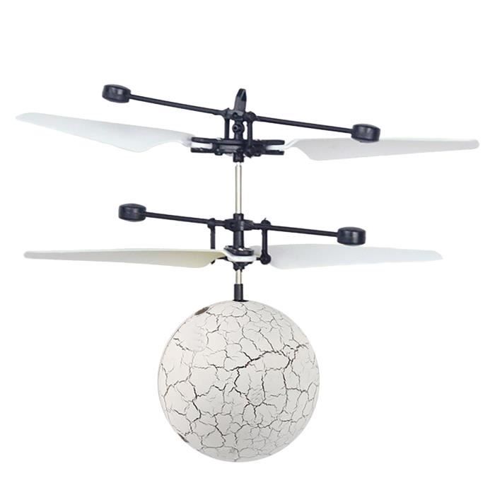 Balle Volante Drone Hélicoptère - ALLOWITH - Crack Balle - Éclairage ...