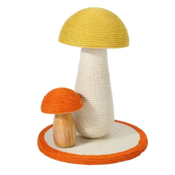 Poteau à gratter pour chat champignon Chat griffoir griffe meulage ...