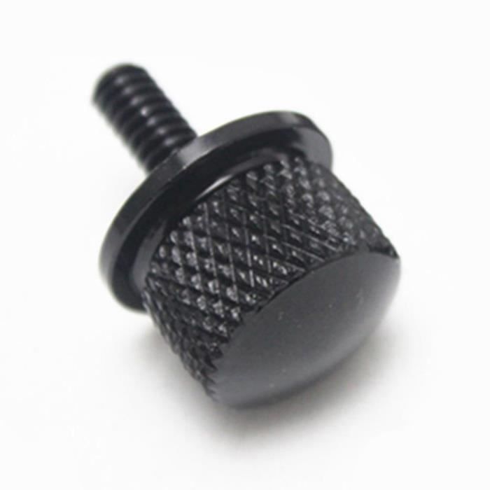 Moto Seat mont Bolt Thumb Cap Vis 1/4 ''Thread Pour Harley Noir ...
