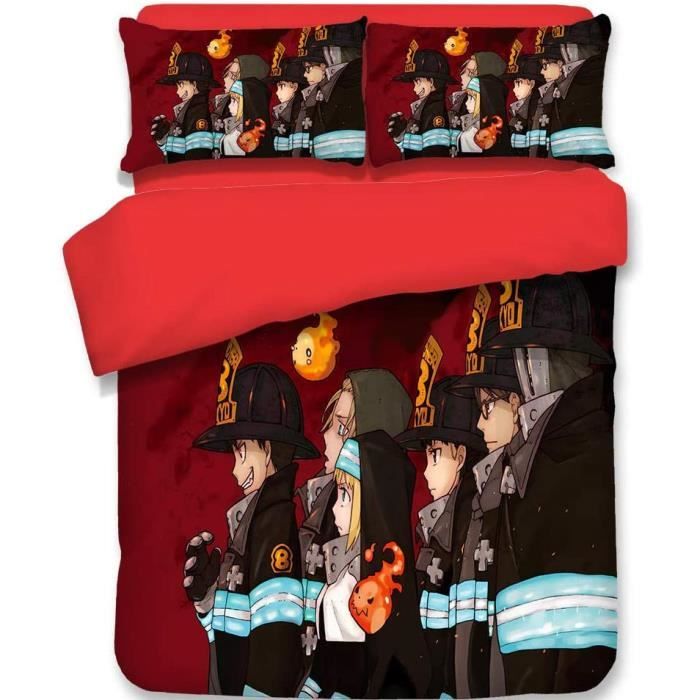 Anime Scorching Fire Brigade Fire Force Anti-Rides, Anti-dcoloration ...