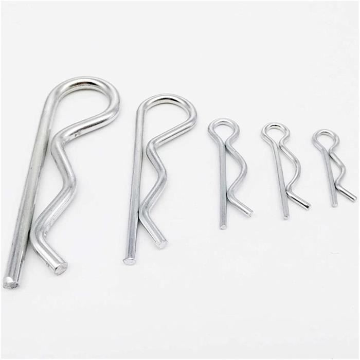 Goupille fendue 10-20PCS M1 à M4 Type R Type R Spring Cotter Spring ...