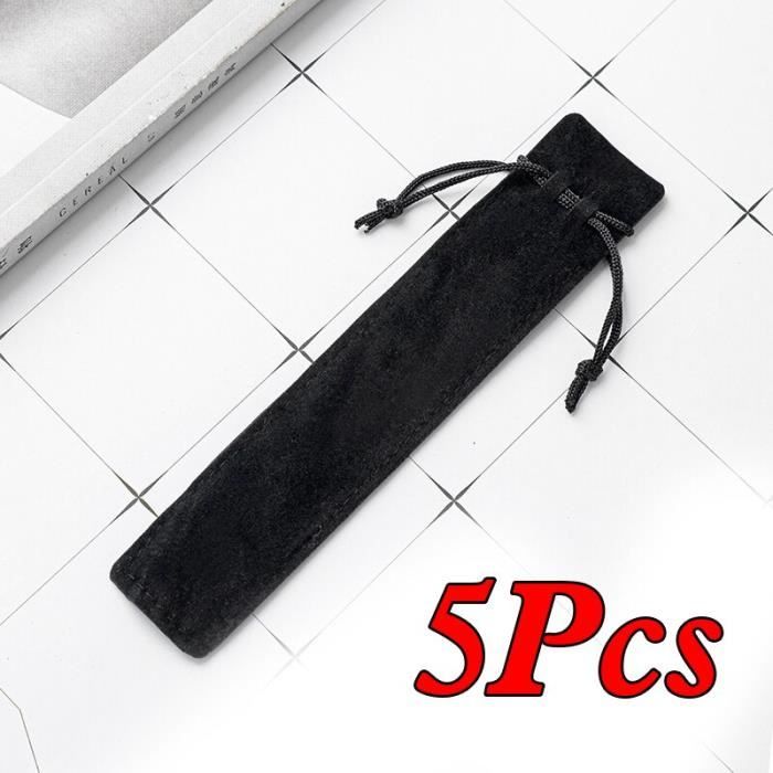 Trousse scolaire,Flanelle épaisse Double face multicolore,sac d ...