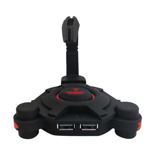 Hub USB - BERSERKER GAMING - V2 - 4 Ports - Guidon Flexible - Base ...