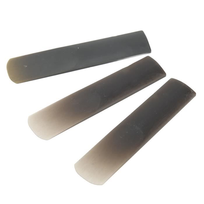 Anche De Saxophone 3Pcs Saxophone Soprano Reed Résine Sax Anches ...