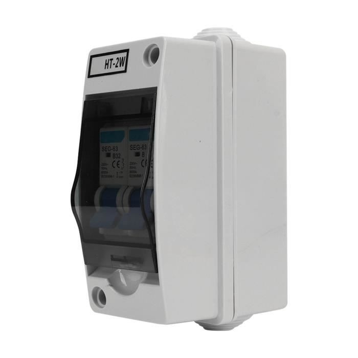 EJ.life disjoncteur miniature Mini disjoncteur extérieur boîtier de ...