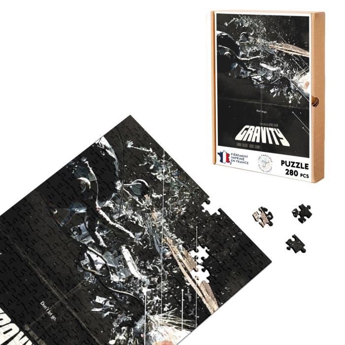 Puzzle Classique 280 pièces Gravity Affiche de Film Original Art ...
