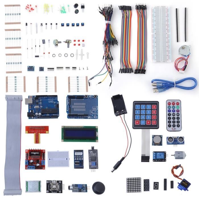Kit Pour Arduino UNO R3 débutant 3W 5V - Cdiscount Informatique