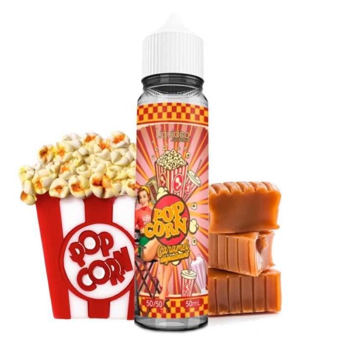 Pop Corn Caramel 50ml - Liquideo- Genre : 40 - 70 ml - Cdiscount Au ...