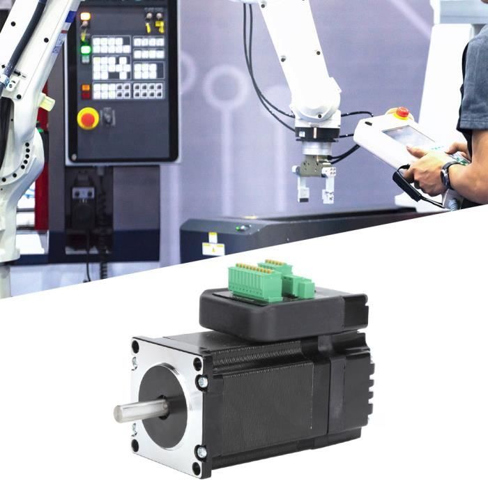 Pwshymi équipement mécanique Moteur pas à pas numérique NEMA 23 intégré ...