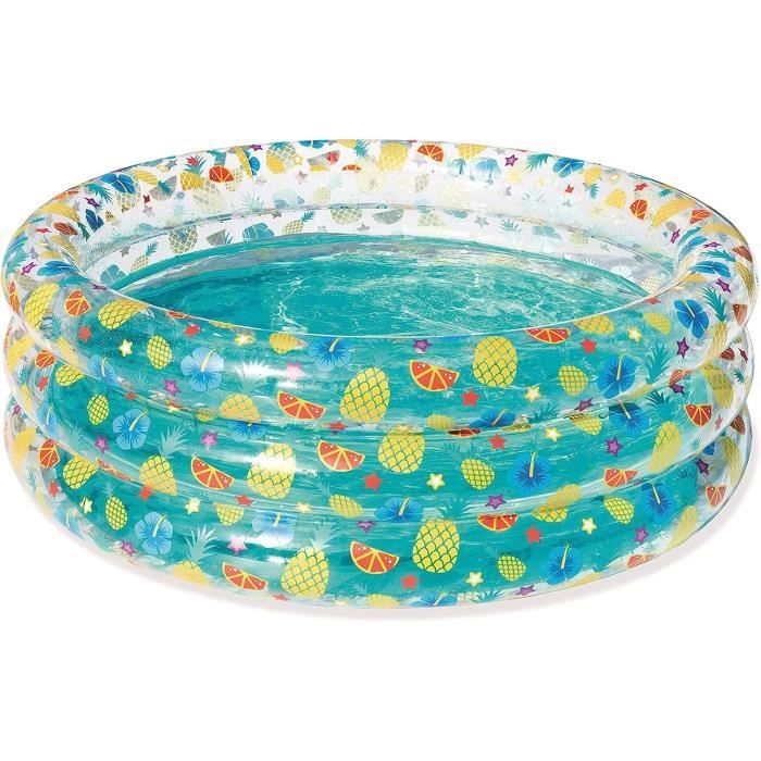 Bestway 51045 Piscine gonflable ronde Sea Life 3 boudins 150 x 53 cm59 ...