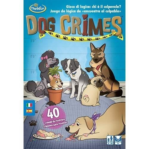 Jeu de logique - THINK FUN - THINKFUN 76414 DOG CRIMES - 8 ans et plus ...