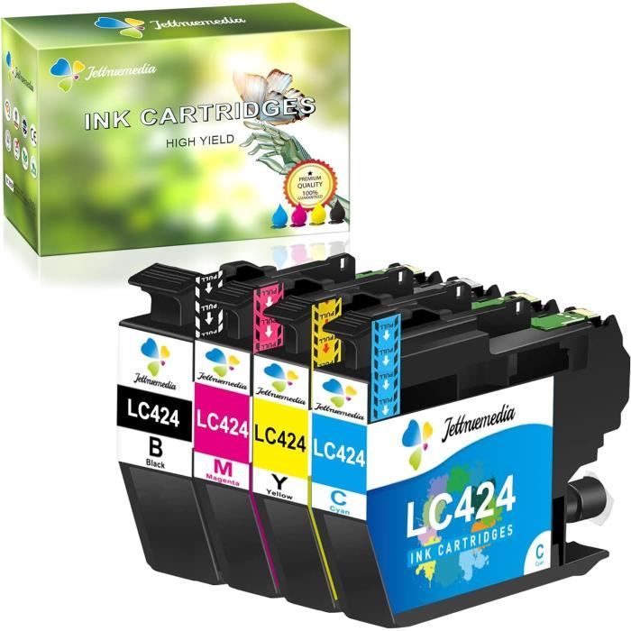 Lc424 Lc 424 Cartouche D'Encre Compatible Pour Cartouche Brother Lc424 ...