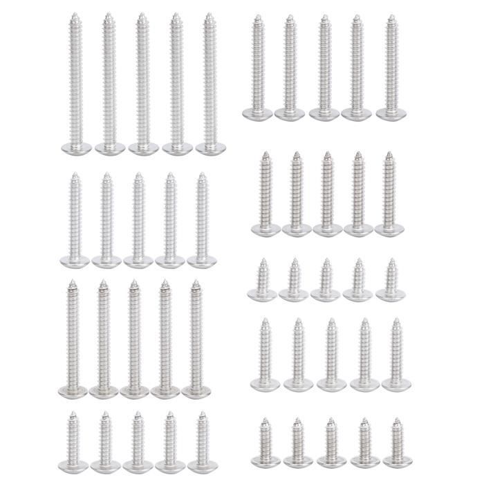 Vis autotaraudeuse - YOSOO - M6 - Acier inoxydable - Lot de 10 - Facile à utiliser - Cdiscount ...