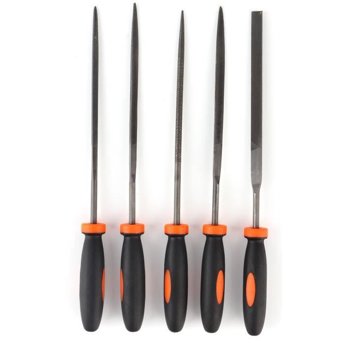 Zerone mini lime en métal Jeu de limes à bois en acier râpe Mini lime ...