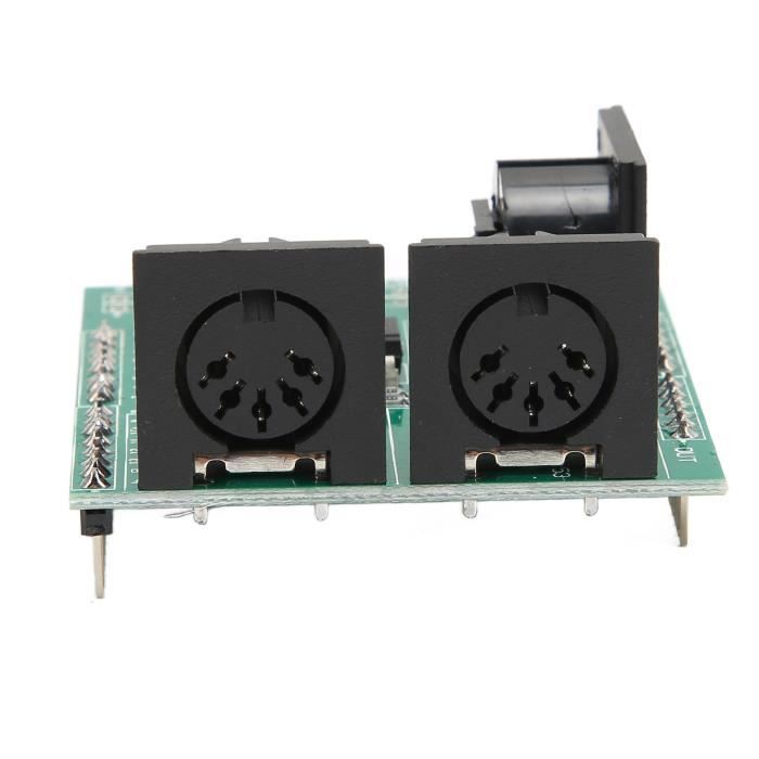Akozon Module MIDI Carte adaptateur MIDI Module série vers MIDI 24Pin ...