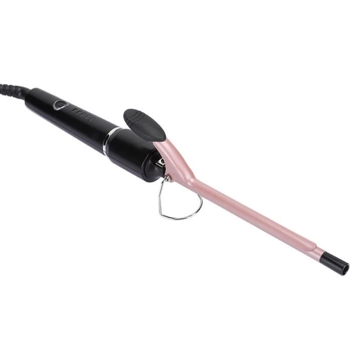 Fer à friser les cheveux Bigoudi Électrique Professionnel Fer à Friser à Ions Négatifs Outil de ...