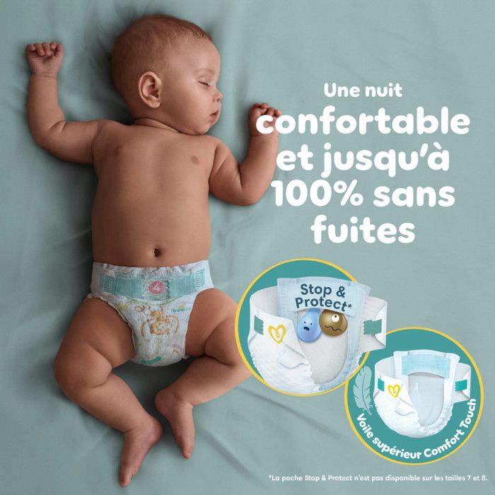PAMPERS BABY DRY MAXI T8 X68 - Cdiscount Puériculture & Eveil bébé