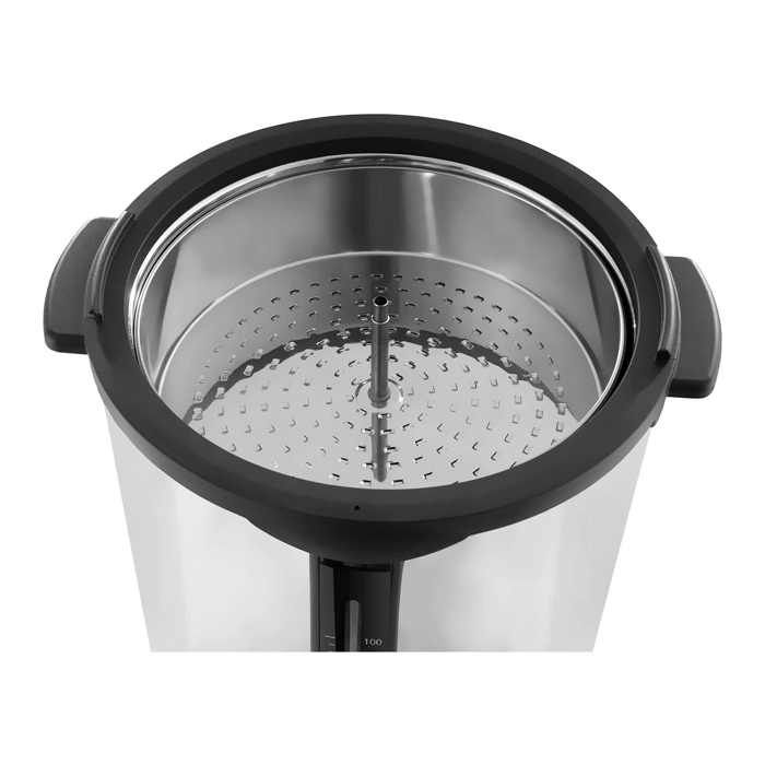 Machine à café filtre - HELLOSHOP26 - 16 L - Acier inoxydable et ...