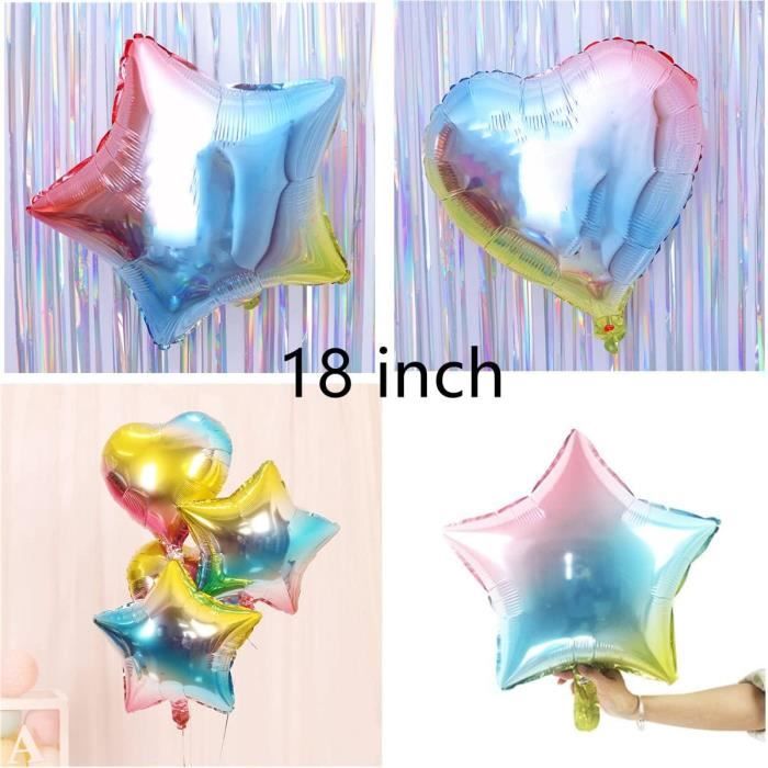 Ballon 18 Ans Anniversaire Fille Rose Decoration Anniversaire Fille 18 ...