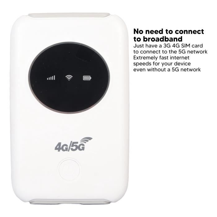 Modem WiFi USB 4G LTE - SUC - Débloqué - Hotspot WiFi 5G - Vitesse 300 ...