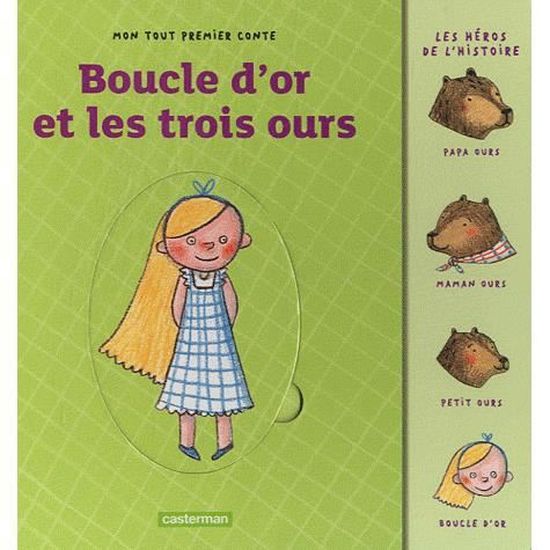 Boucle d'or et les trois ours - Cdiscount Librairie