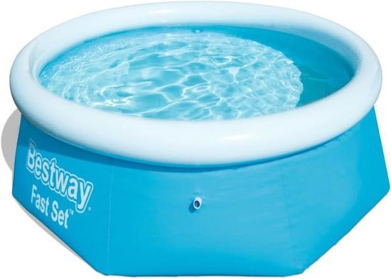 Bestway 57265 Piscine hors sol Fast Set™ diamètre 244 x 66 cm,39 ...