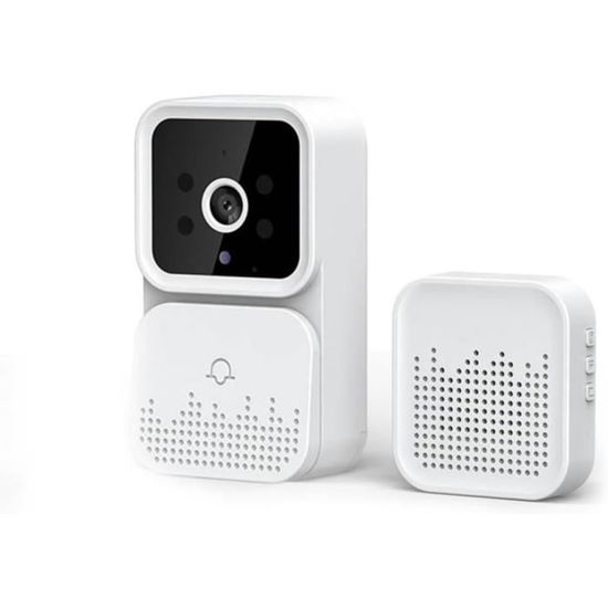 Sonnette De Porte Visuelle Intelligente Avec Vision Nocturne Infrarouge ...