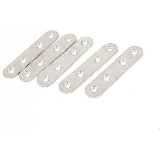 5pcs Équerre Plate Fixation Plaque Equerre D angle Droit Assemblage ...