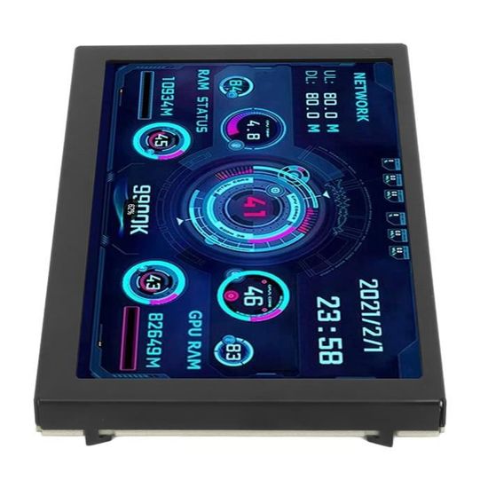 XIJ mini écran USB IPS Mini écran IPS USB 5 Pouces, Moniteur de ...