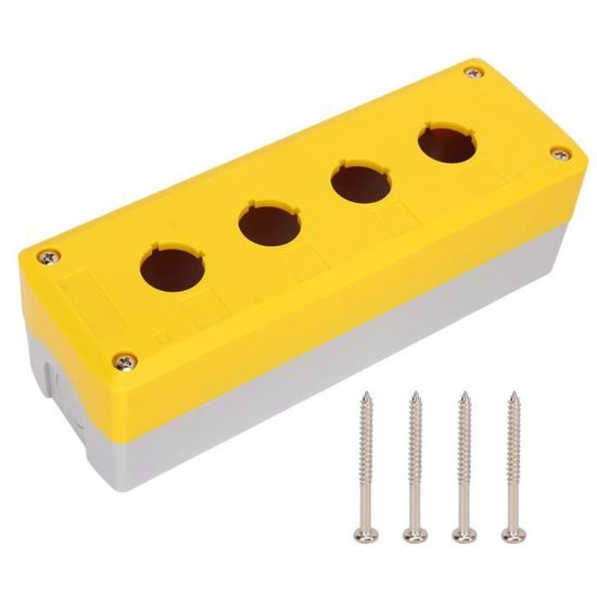 Tbest Push Button Switch Control Station Box, Push Button Box ABS Non ...