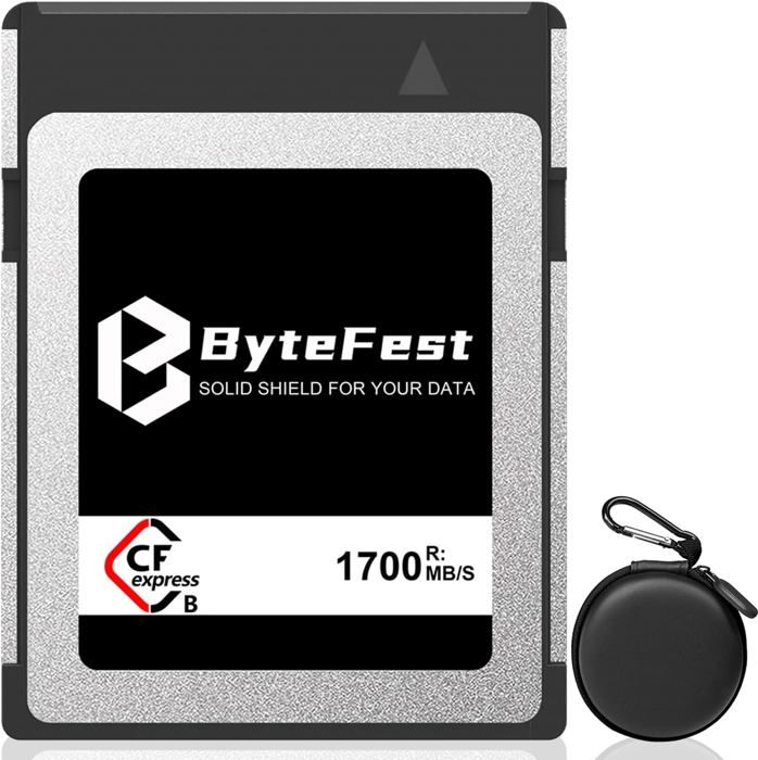 256 Go Carte Mémoire Numérique Cfexpress Type B Avec Étui Portable ...