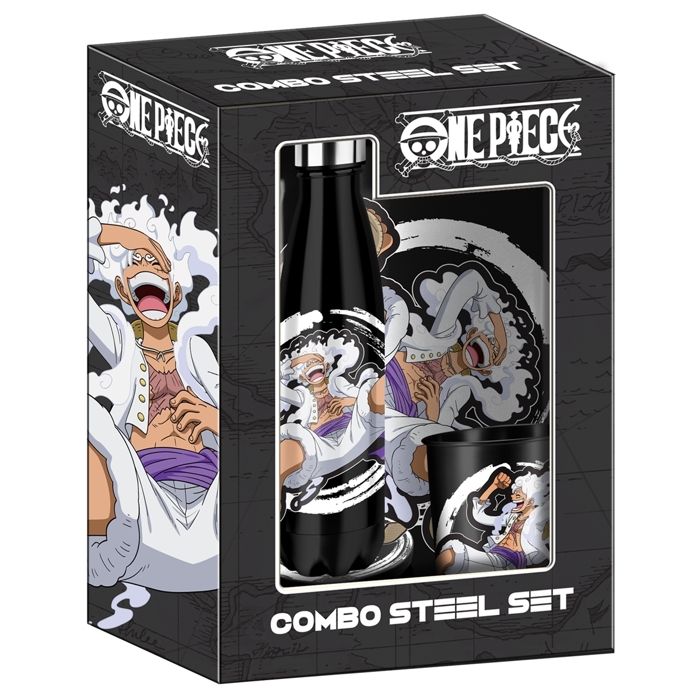 Coffret combo acier Nomadict One Piece Luffy Gear 5 Sitting - Cdiscount ...