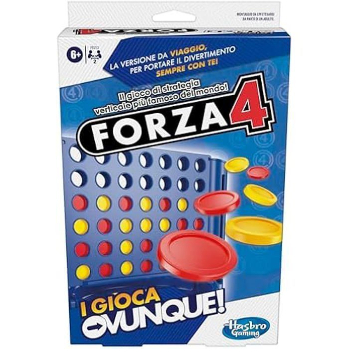 Jeu de Société Connect 4 Voyage : Puissance 4 Grab and GO – Version ...