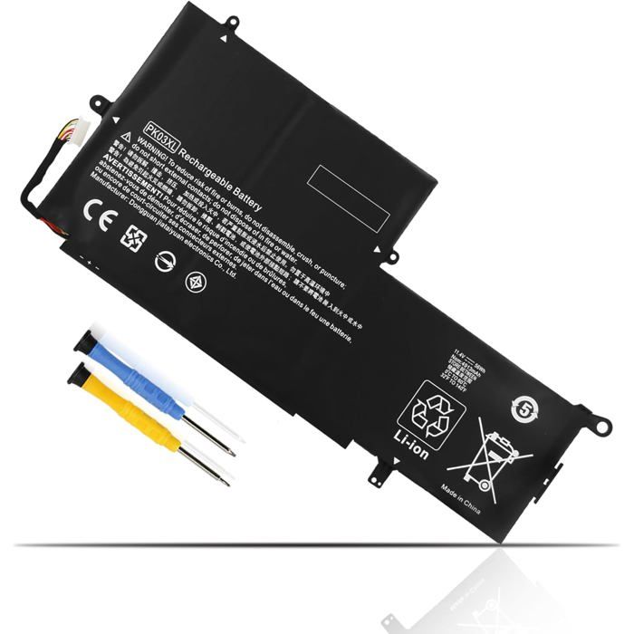 Pk03Xl Batterie Pour Hp Spectre Pro X360 G1 G2 Convertible 13-4000 13 ...