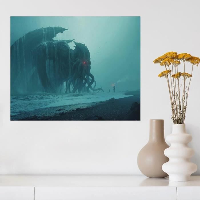 Puzzle 1000 Pièces Cthulhu Ancient Evil - Activité Familiale - Jeu de ...