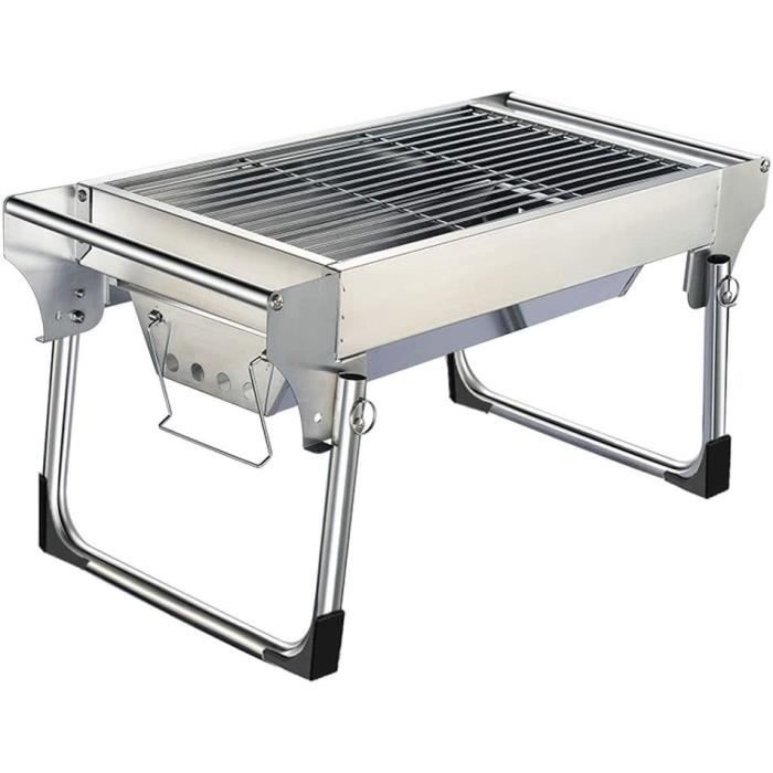 Charbon Pliable BBQ Petit Gril Pliant Pratique Barbecue sans fumée en ...