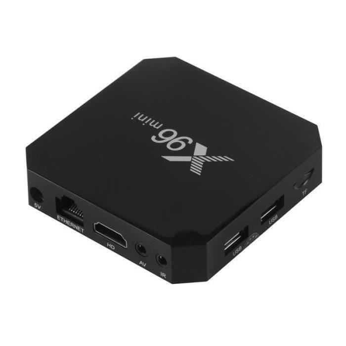 Ss-33-X96 Mini TV Box Android 712 Amlogic S905W Quad Core WiFi Lecteur HD 2G + 16G 4K ...