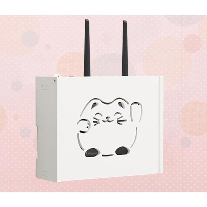 Etagere Pour Decodeur Rangement Box Internet Wifi Box Rangement Meuble ...