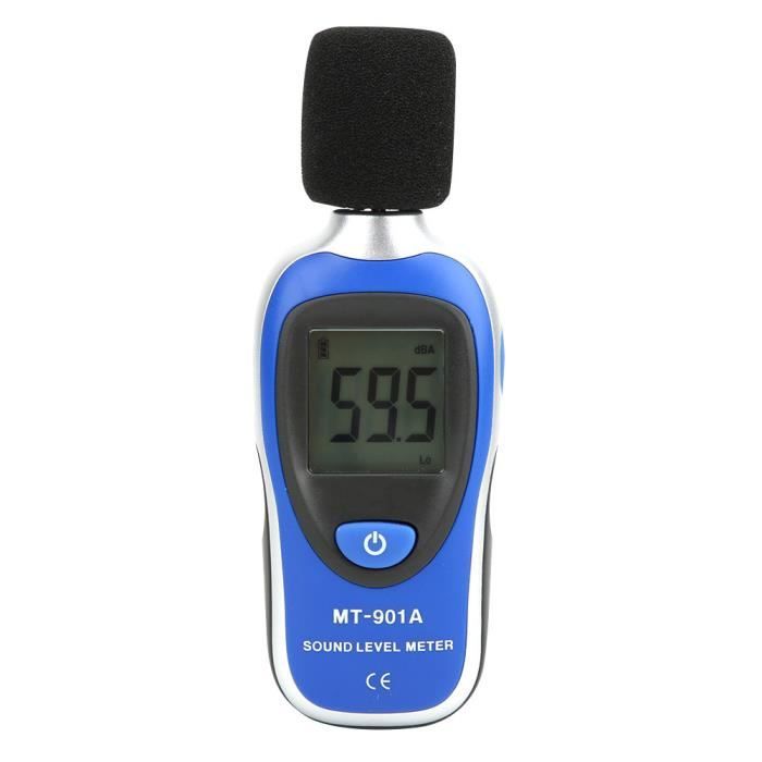 EJ.life Mesure de décibels MT-901A Portable LCD numérique sonomètre ...