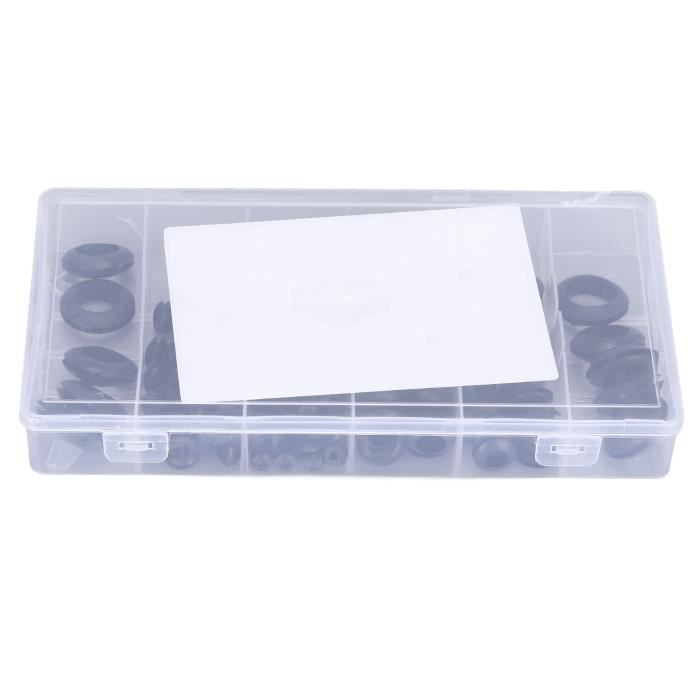 GOTOTOP œillet de trou en caoutchouc Kit d'assortiment d'œillets 180 pièces Assortiments de ...