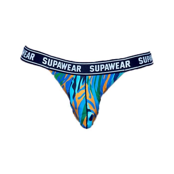 Supawear - Sous-vêtement Hommes - Strings Homme - POW Thong Arctic ...