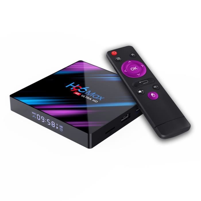 ROGUCI - Smart TV Box Android 10.0 - TV Box 4K ultra HD - 4G/32G ...