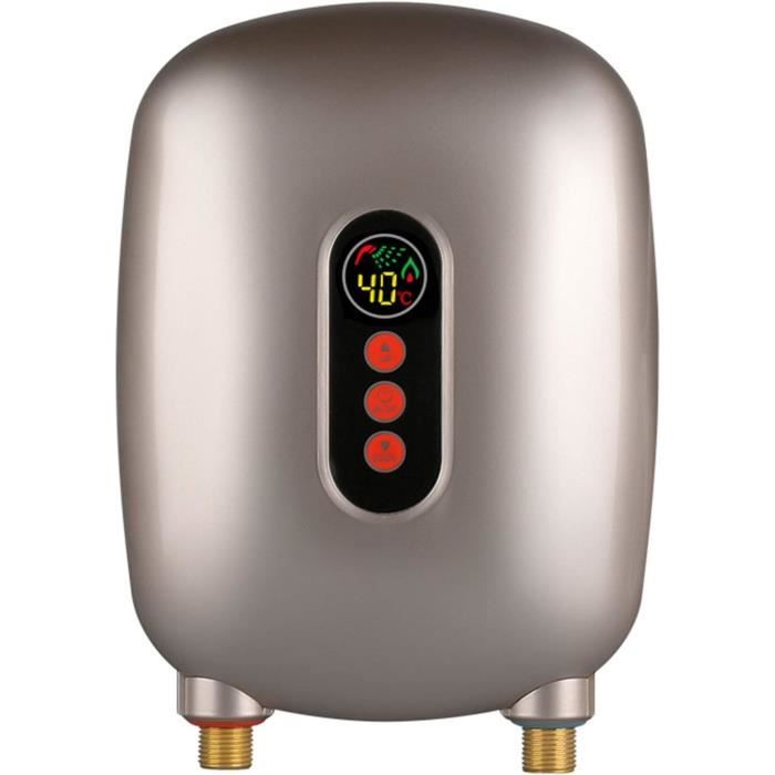Chauffe-Eau Électrique 6500 W, Chauffe-Eau Instantané, Mini Chauffe-Eau Instantané Avec ...