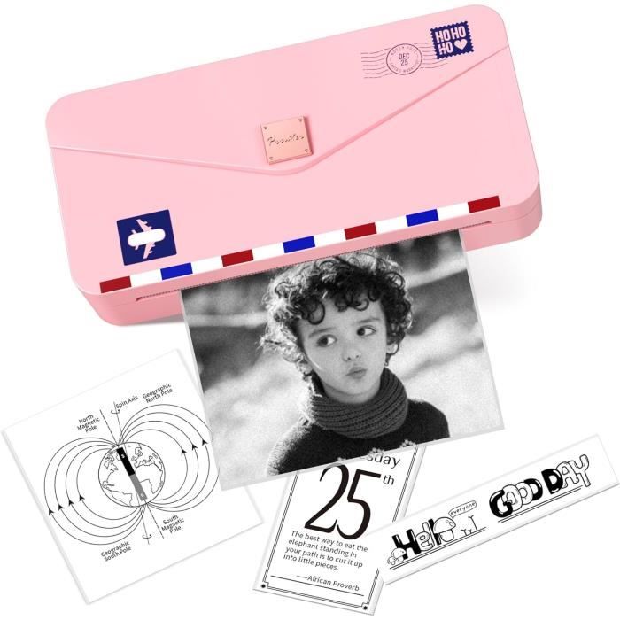 M04As Mini Imprimante - Imprimante Thermique Portable Pocket Printer ...