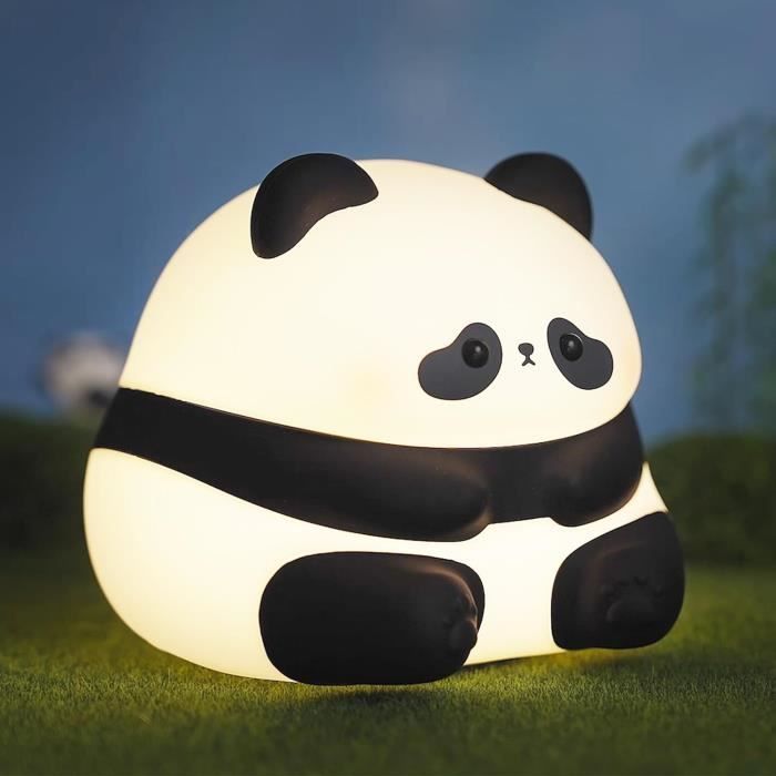 Panda - Veilleuse En Silicone - 3 Niveaux De Luminosité - Minuterie De ...