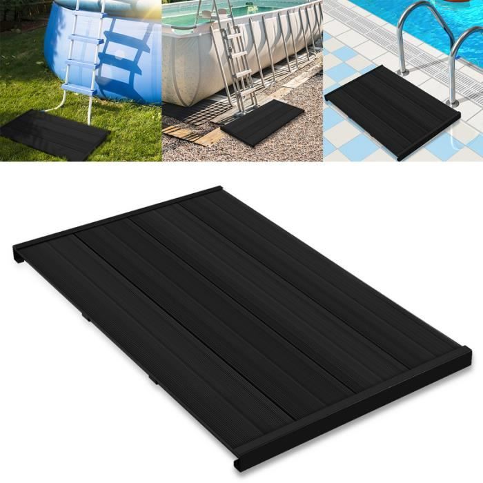 Vigevee Élément de sol anthracite en PVC pour spa et douche de jardin ...